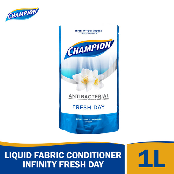 Champion Liquid Fabric Conditioner Infinity Fresh Day 1L - Pouch ...