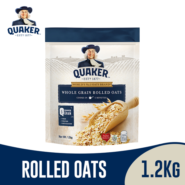 Quaker Rolled Oats 1.2kg – BenbyMart